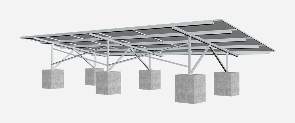 Solar Panel Rack - Enerom