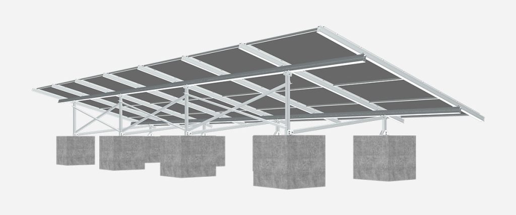 Solar Panel Racks Ground - Enerom